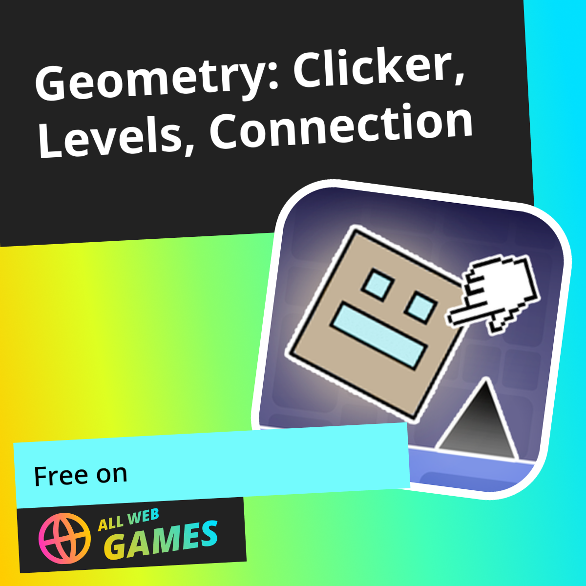 Geometry Dash: clicker and levels (by RinazGames): Play Online For Free ...