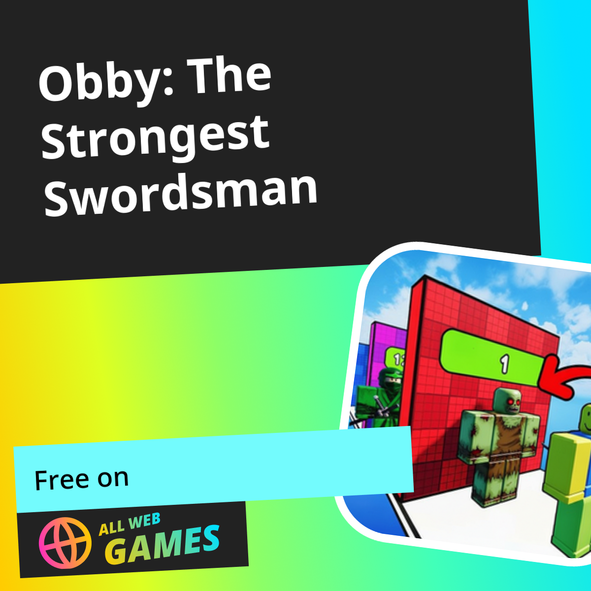 Obby: The Strongest Swordsman: Play Online For Free On AllWebGames