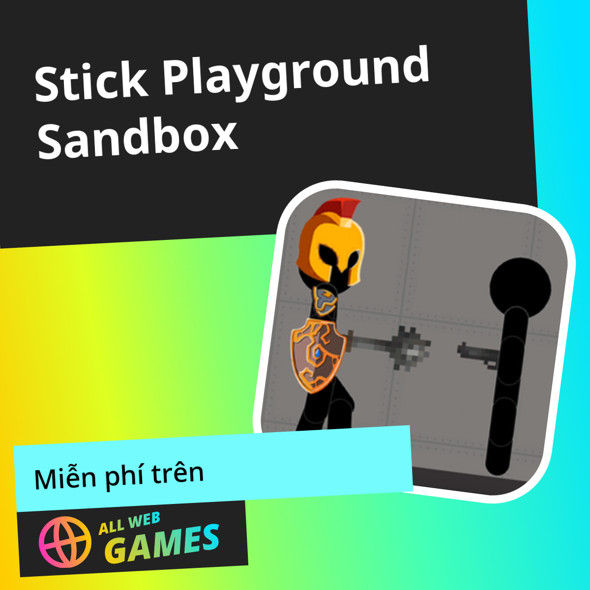 Stick Playground Sandbox (bởi MirraGames): Chơi Trực Tuyến Miễn Phí Trên AllWebGames