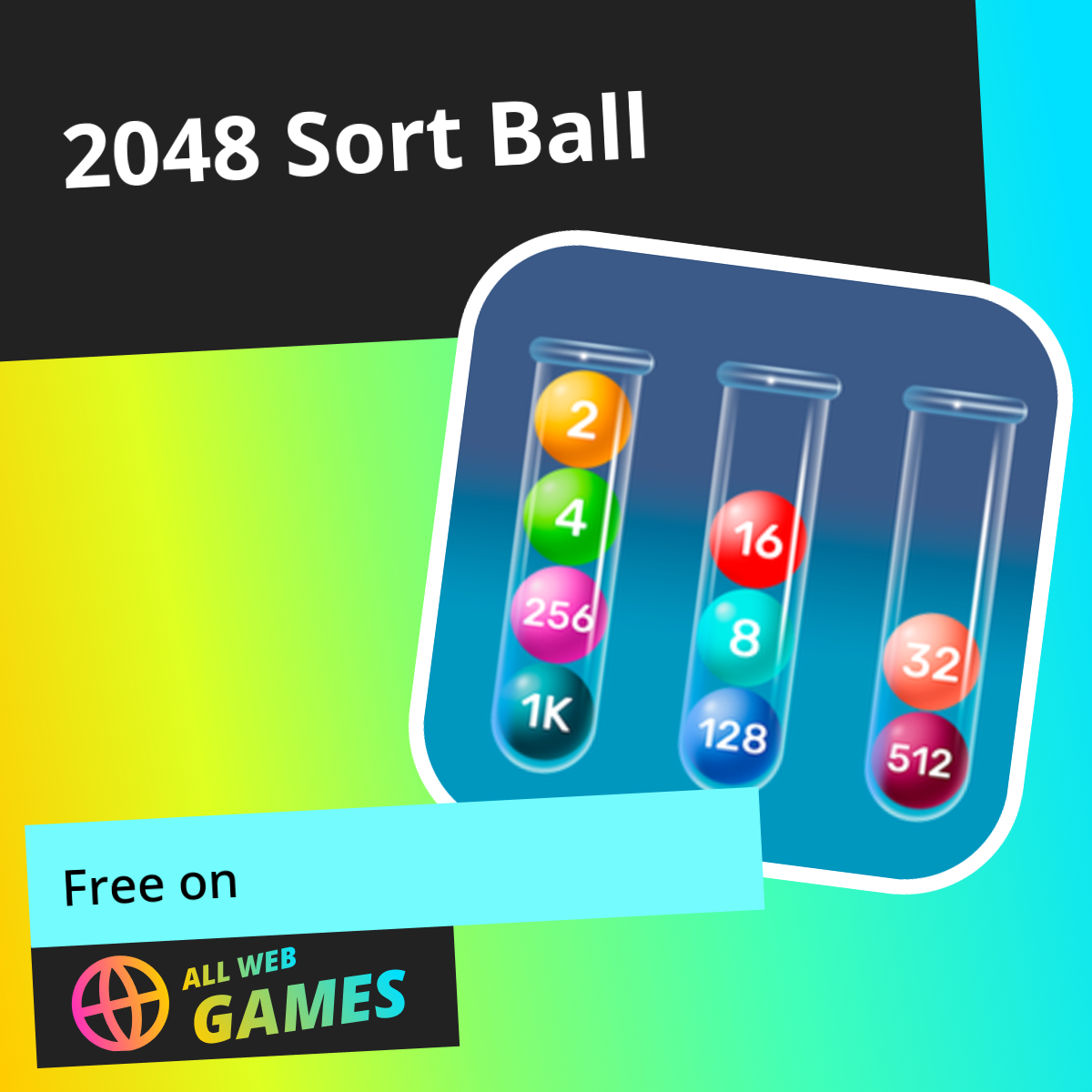 2048 Sort Ball (by gordeichuktp): Play Online For Free On AllWebGames