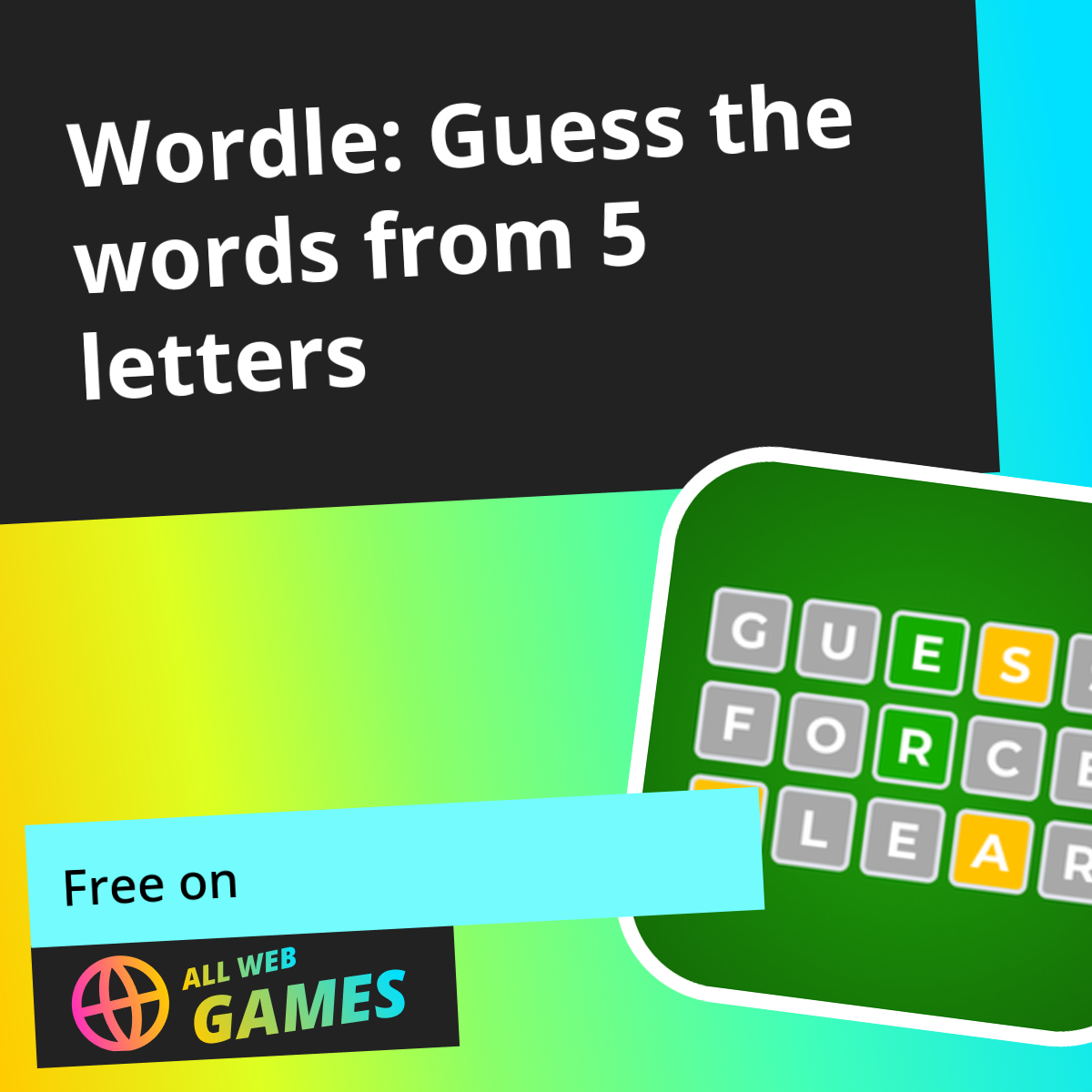 Wordle: Guess the words from 5 letters (by Bayazit): Play Online For ...