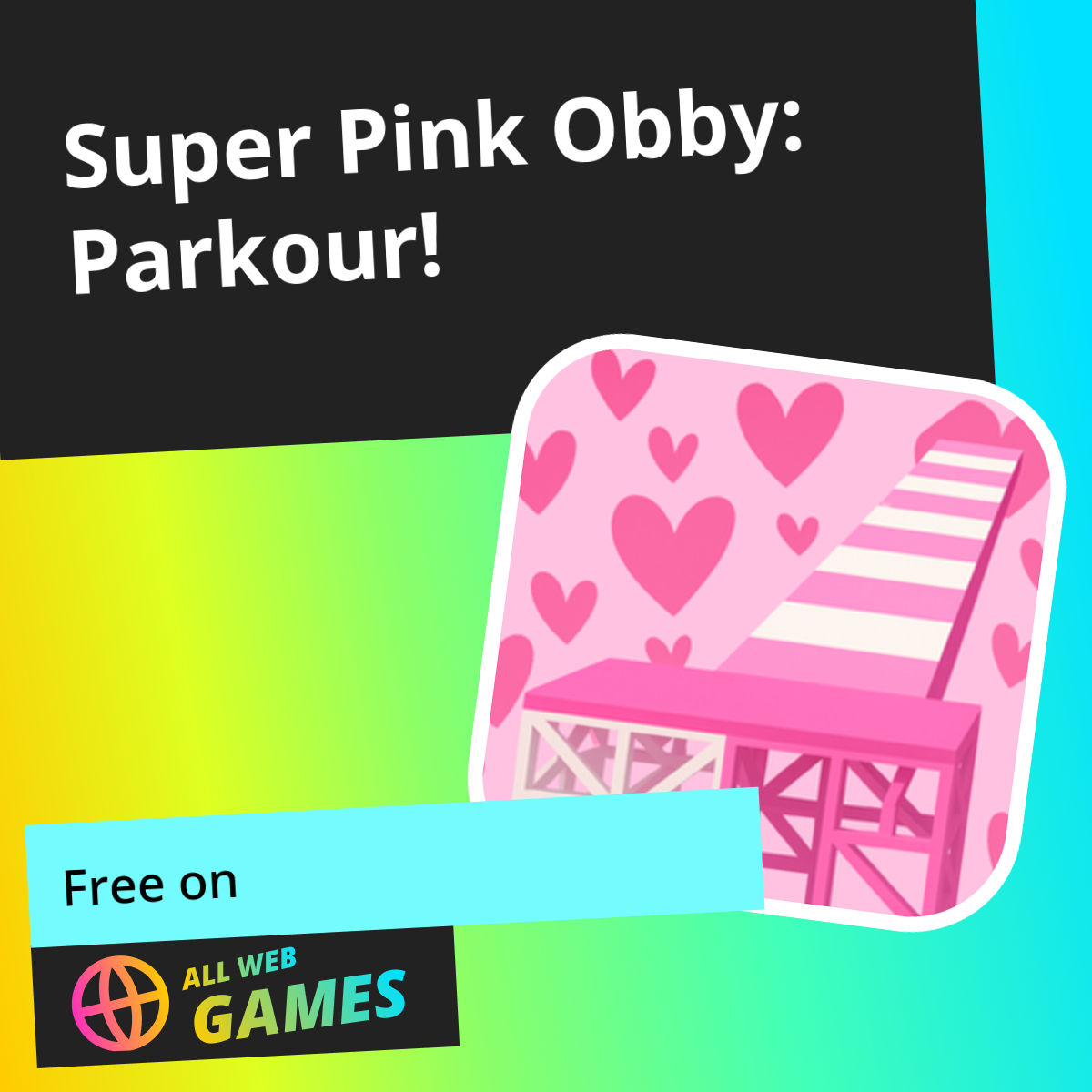 Super Pink Obby: Parkour! (by liss48): Play Online For Free On AllWebGames