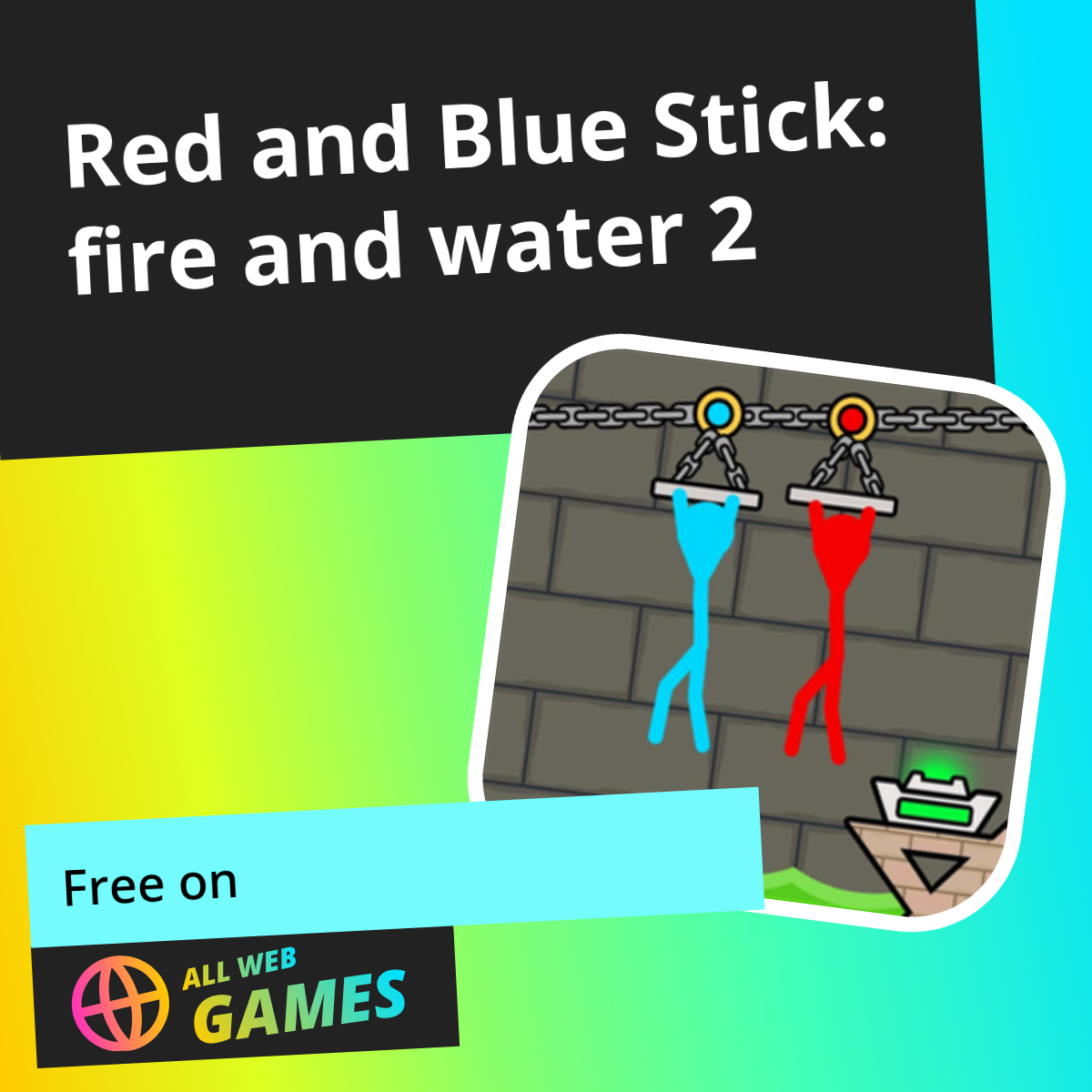 Red and Blue Stick: fire and water 2 (by Stickmen_games): Play Online ...