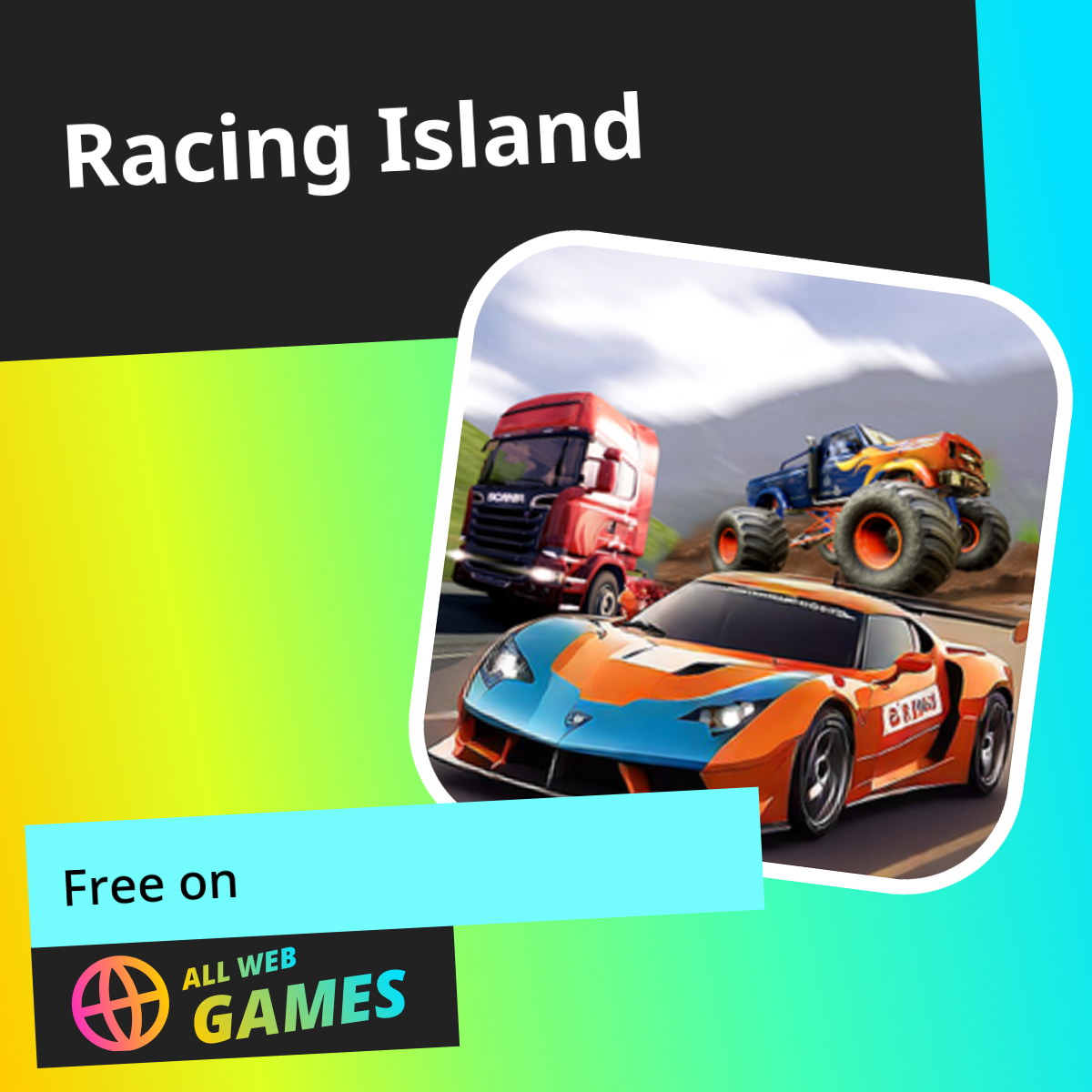 Racing Island (by Hihoy Games): Play Online For Free On AllWebGames