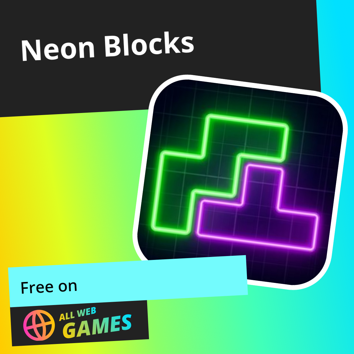 Neon Blocks (by Paranoid): Play Online For Free On AllWebGames