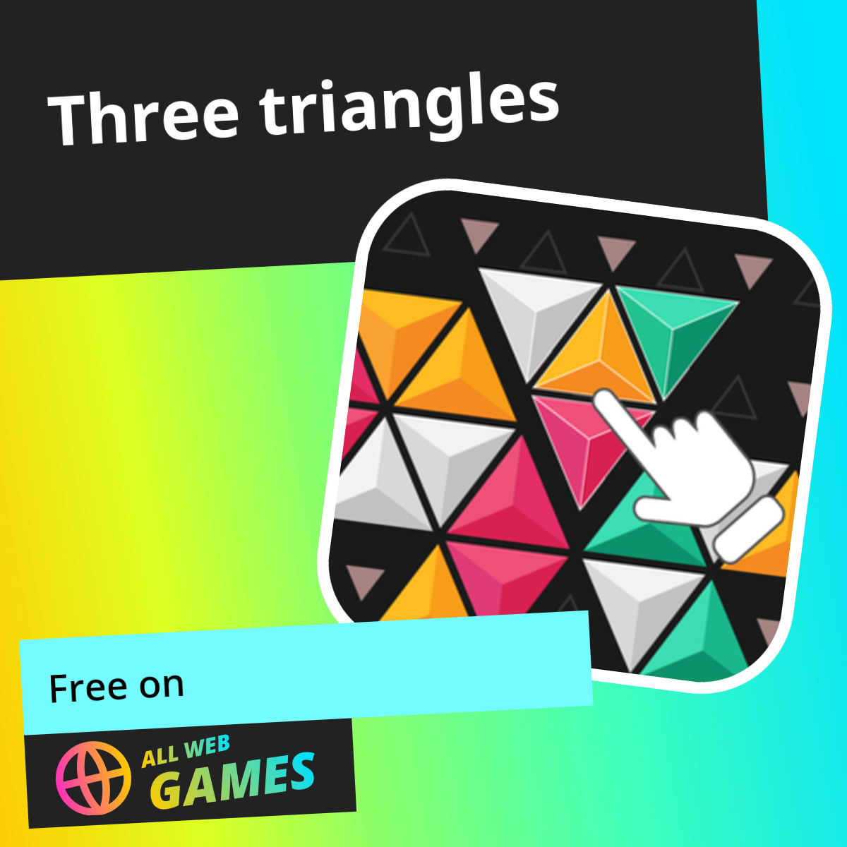 Three triangles: Play Online For Free On AllWebGames