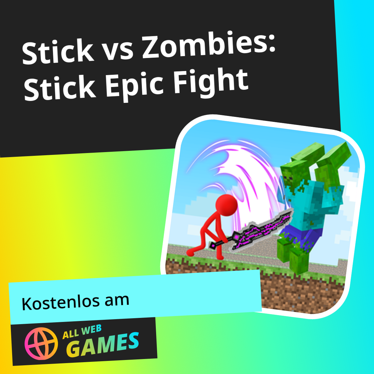 Stick vs Zombies: Stick Epic Fight (von New Generation Games ...