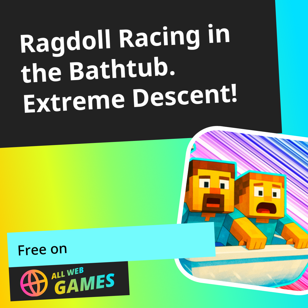 Ragdoll Racing in the Bathtub. Extreme Descent! (by CarlosGames): Play Online For Free On ...