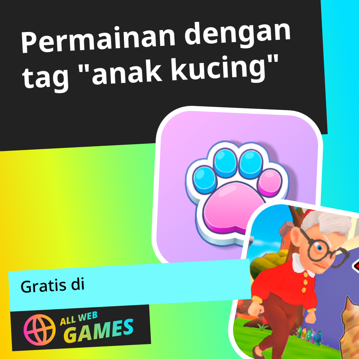 Anak kucing game 🐱 Main Gratis Online di AllWebGames