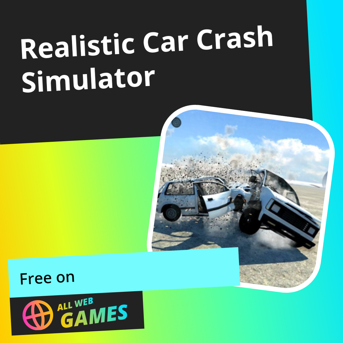 Realistic Car Crash Simulator (by MK): Play Online For Free On AllWebGames
