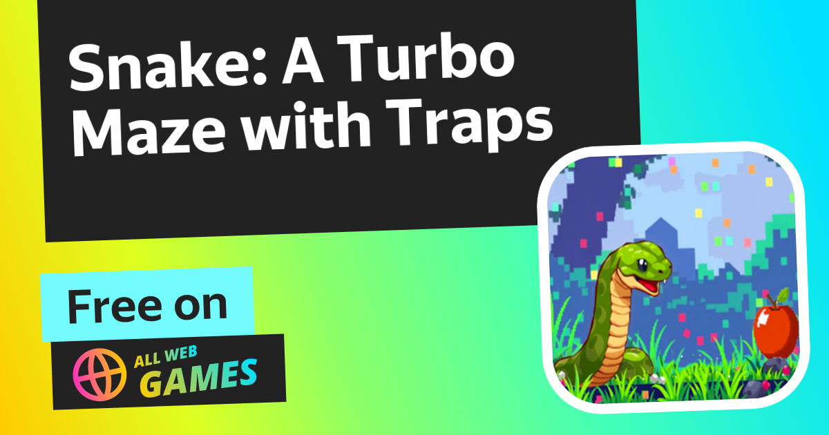 Snake: A Turbo Maze with Traps (od DiNova): Hrajte online zdarma na ...