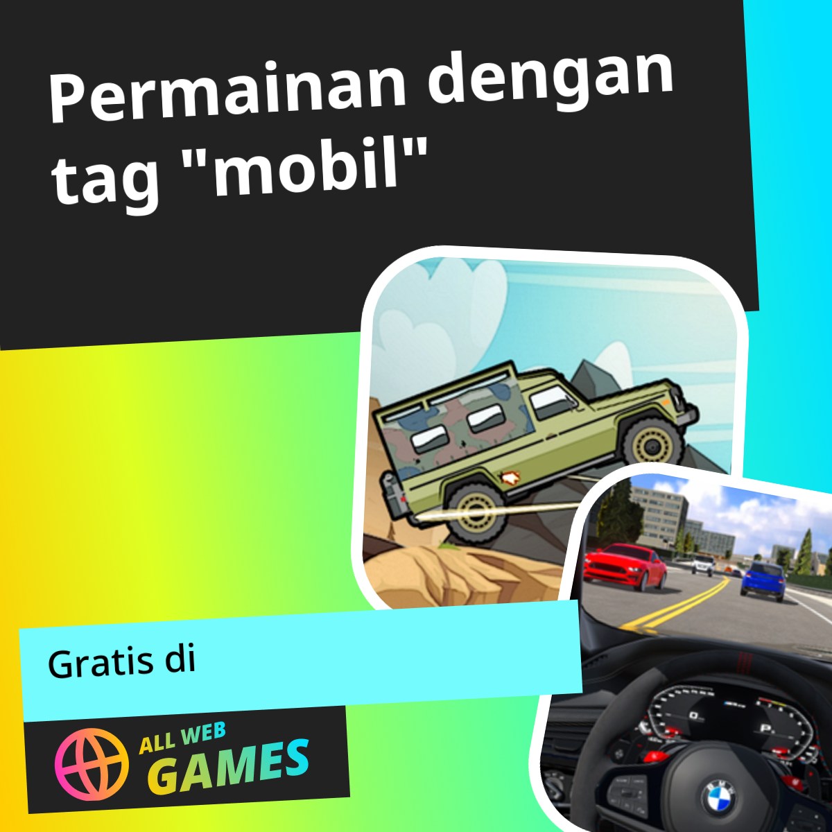 Mobil game 🏁 Main Gratis Online di AllWebGames