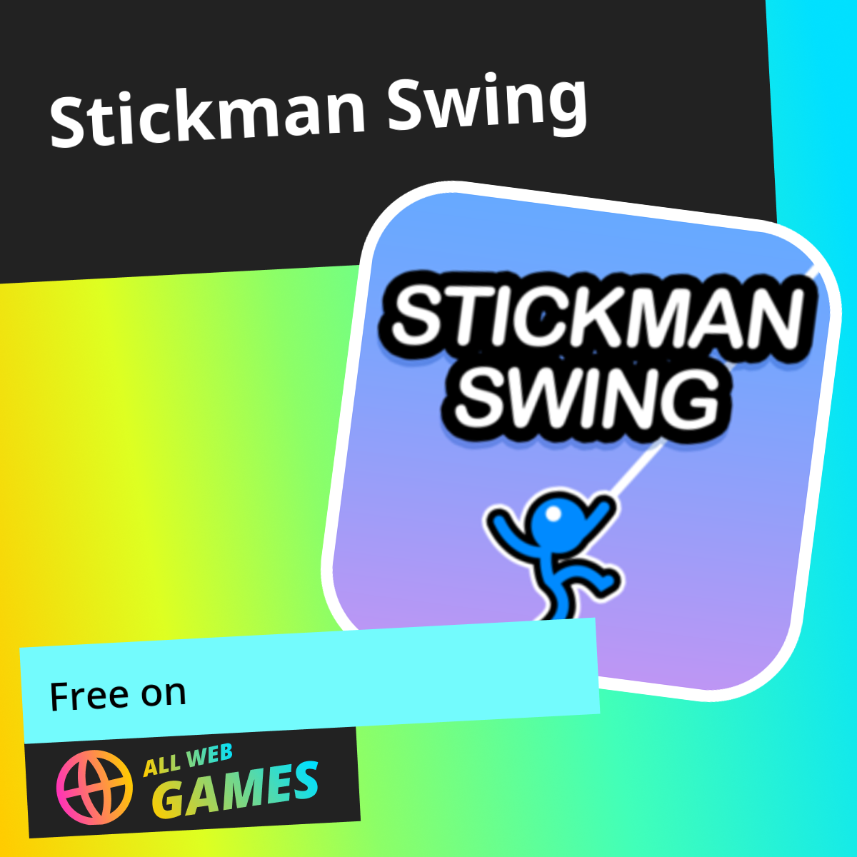 Stickman Swing (by MarketJS): Play Online For Free On AllWebGames