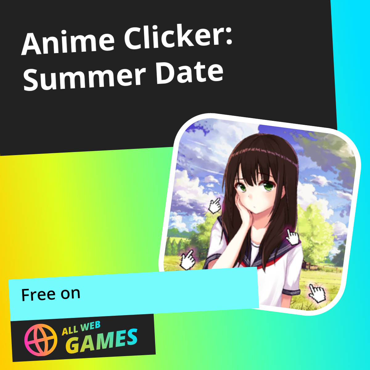 Anime Clicker: Summer Date: Play Online For Free On AllWebGames
