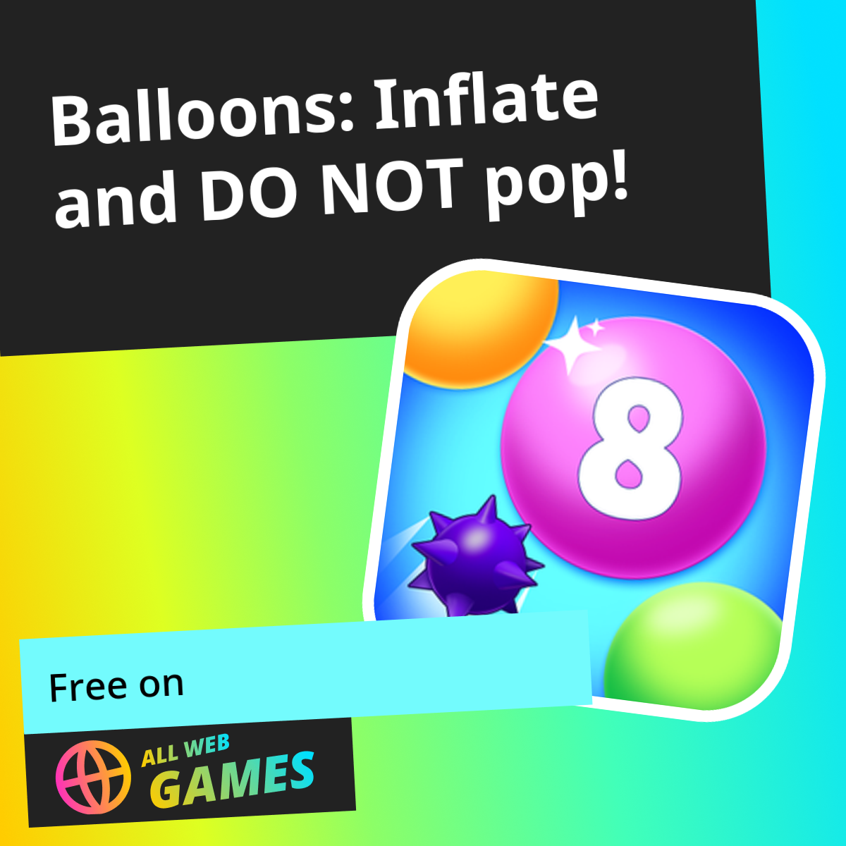 Balloons: Inflate and DO NOT pop! (by Eccentric): Play Online For Free ...