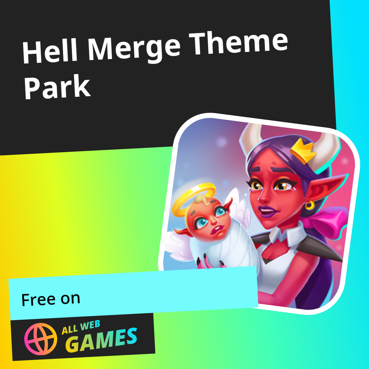 Hell Merge Theme Park (by KM.Games): Play Online For Free On AllWebGames
