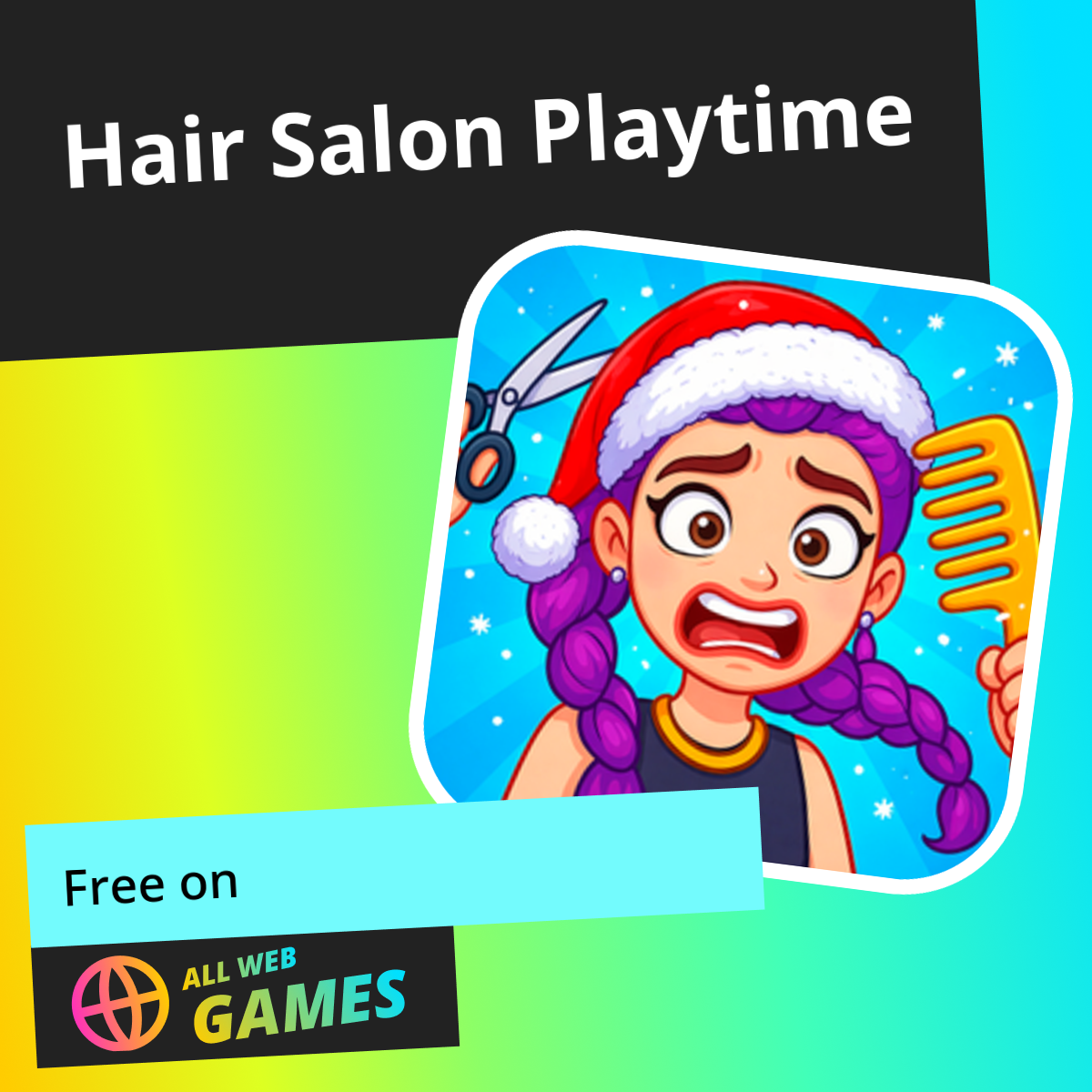 Hair Salon Playtime (by Rusin Games): Play Online For Free On AllWebGames
