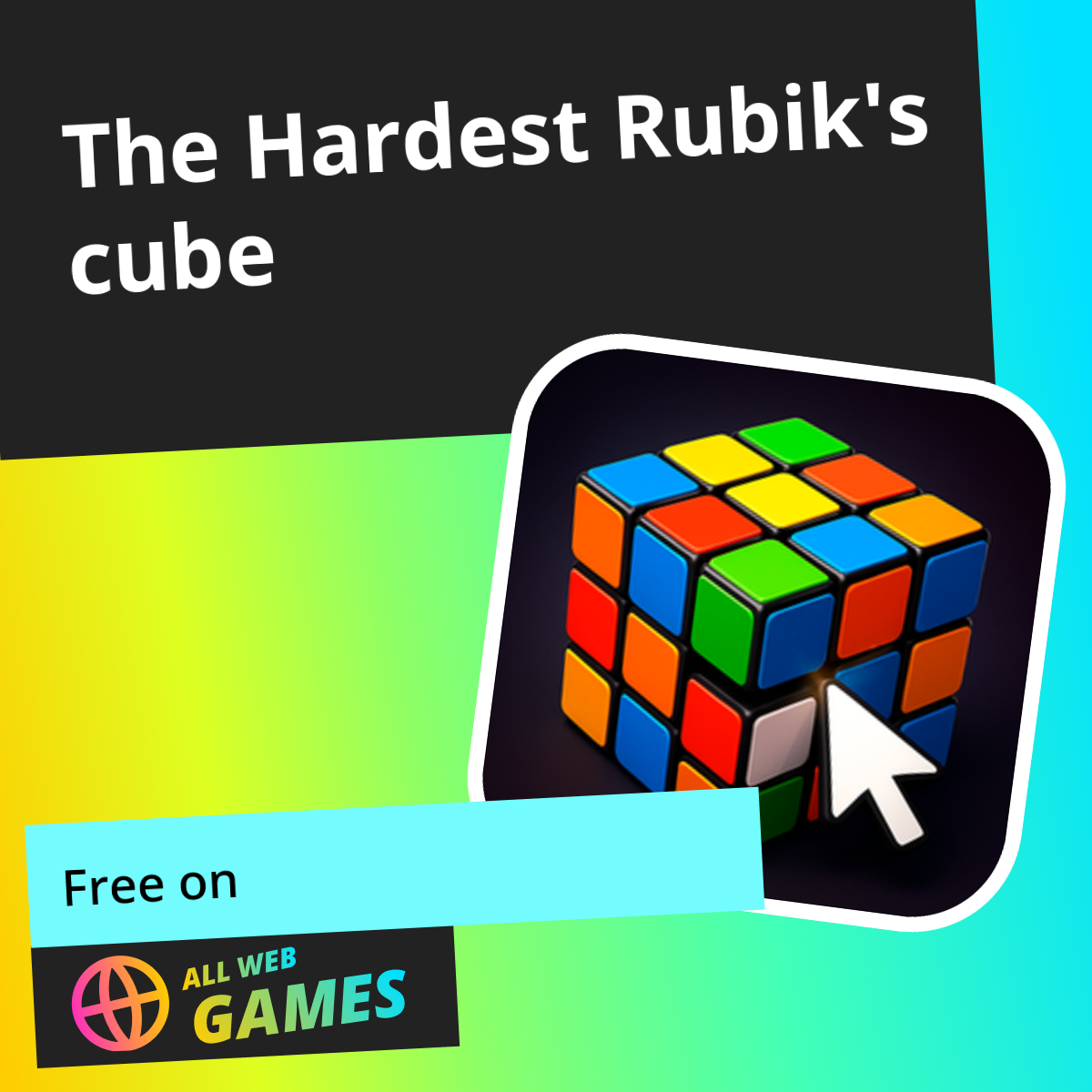 The Hardest Rubik's cube (by Artic Games): Play Online For Free On ...