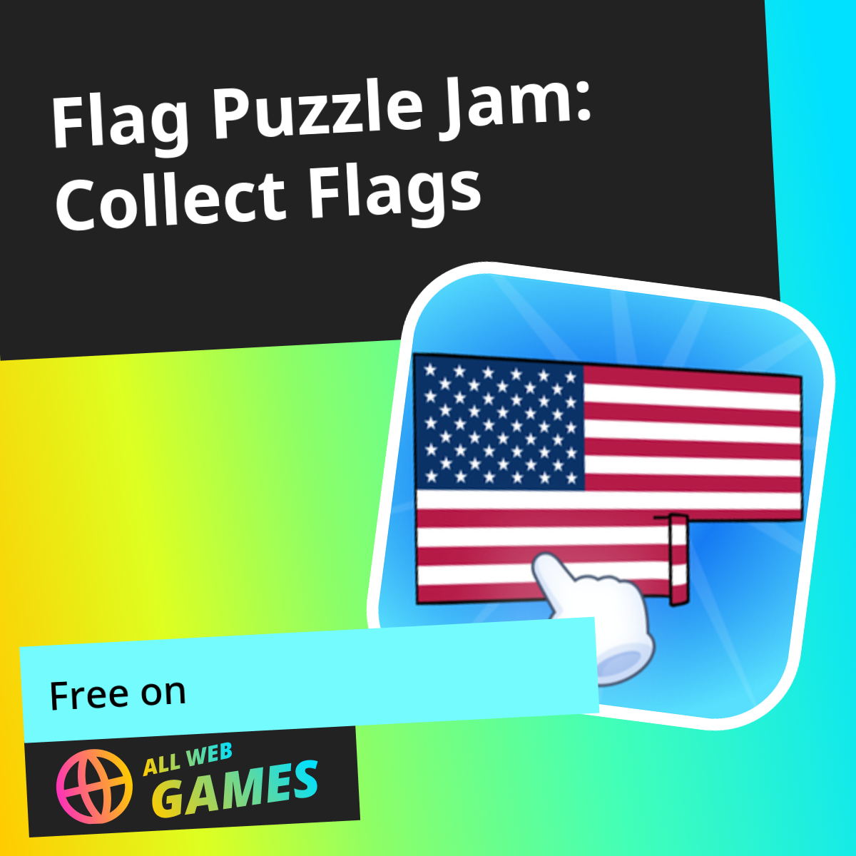 Flag Puzzle Jam: Collect Flags (by Fennec Labs): Play Online For Free On AllWebGames