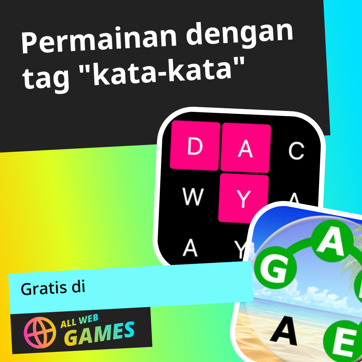 Game kata-kata 💬 Main Gratis Online di AllWebGames