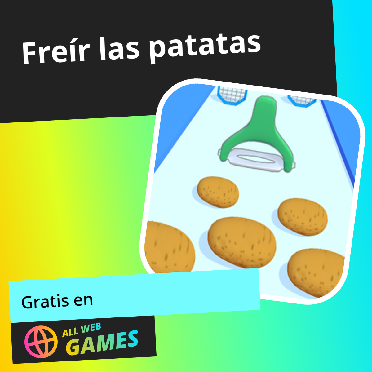Freír las patatas (de BOLD CAT): Juega gratis en línea en AllWebGames