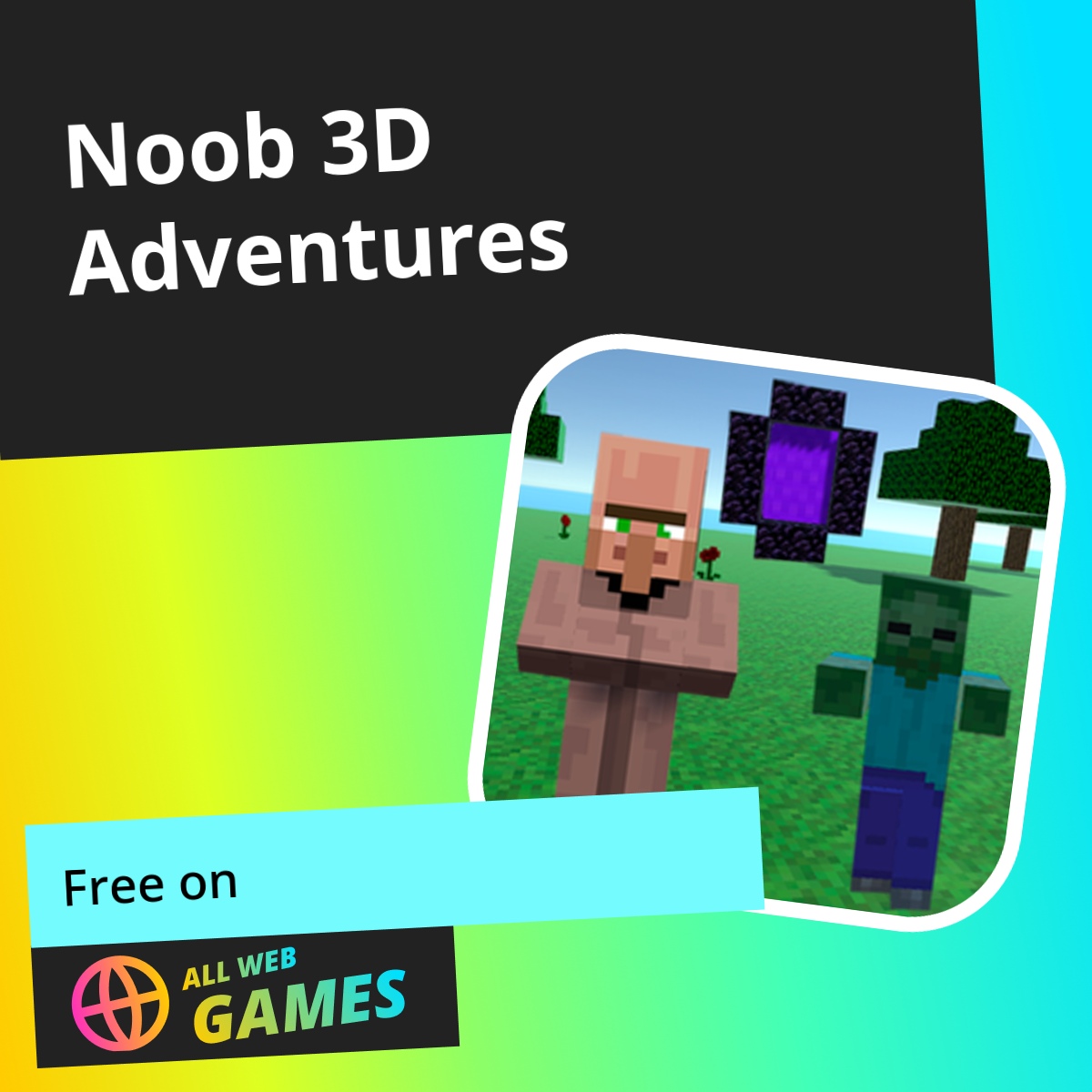 Noob 3D Adventures (by Starodymov): Play Online For Free On AllWebGames