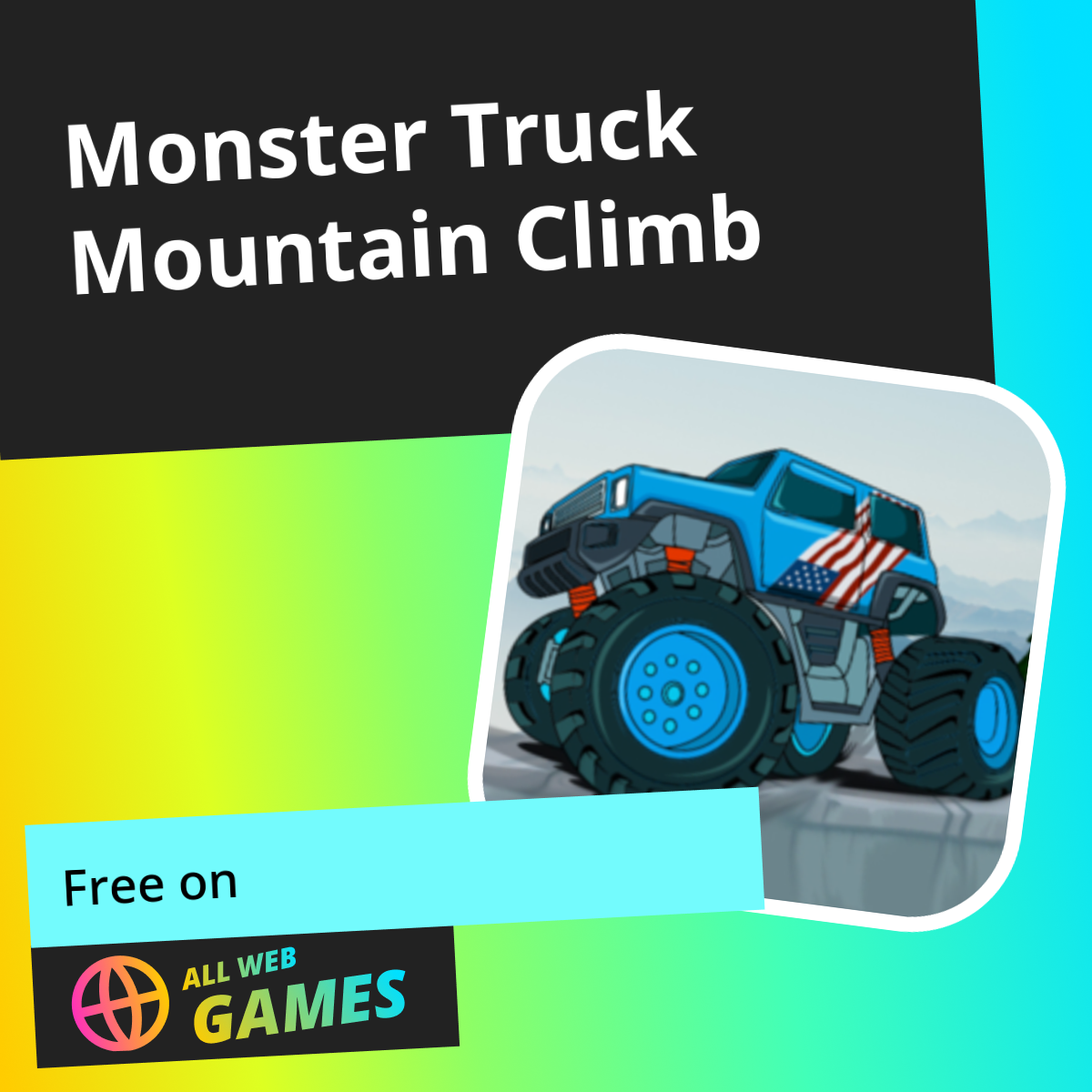 Monster Truck Mountain Climb (by JulGames): Play Online For Free On ...