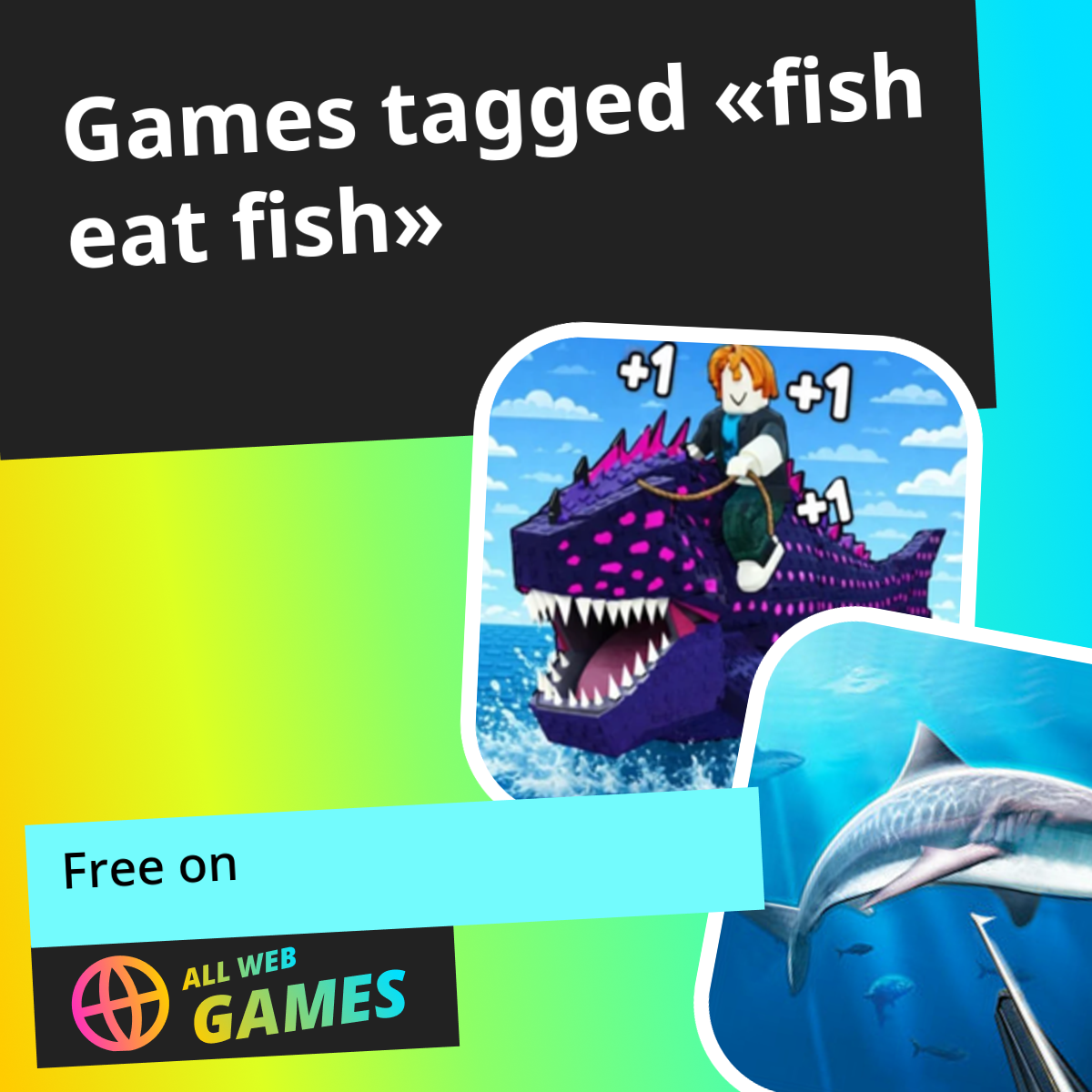 Fish eat fish Games - Play Online for Free on AllWebGames