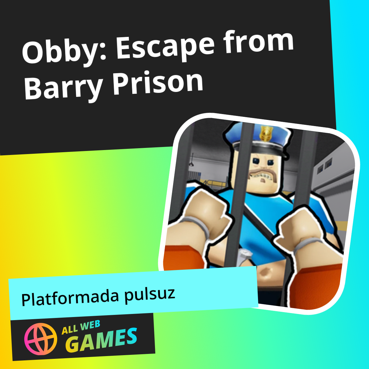 Obby: Escape from Barry Prison (MaslenokGames adlı tərtibatçıdan ...