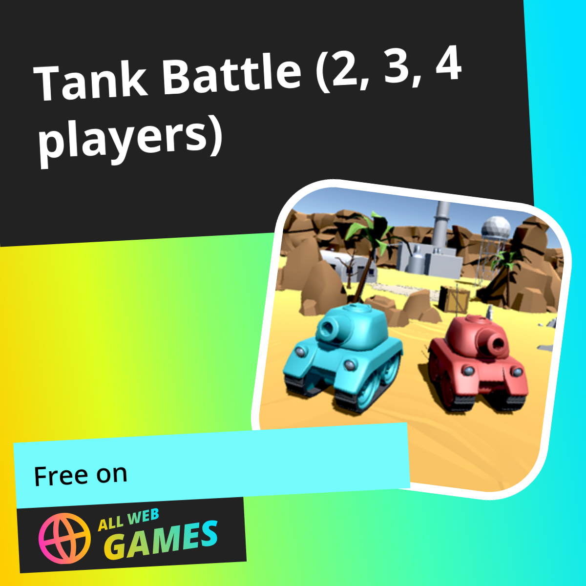 Tank Battle (2, 3, 4 players) (by Davilkus Games): Play Online For Free ...