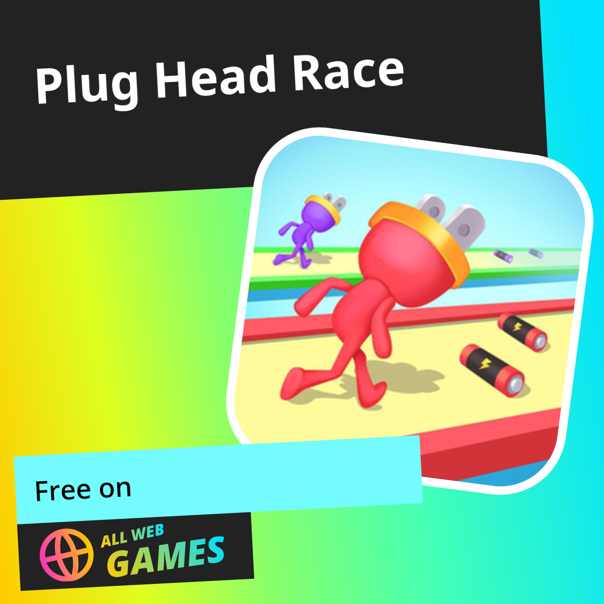 Plug Head Race: Play Online For Free On AllWebGames