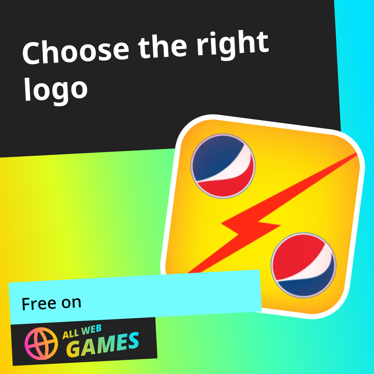 Choose the right logo: Play Online For Free On AllWebGames