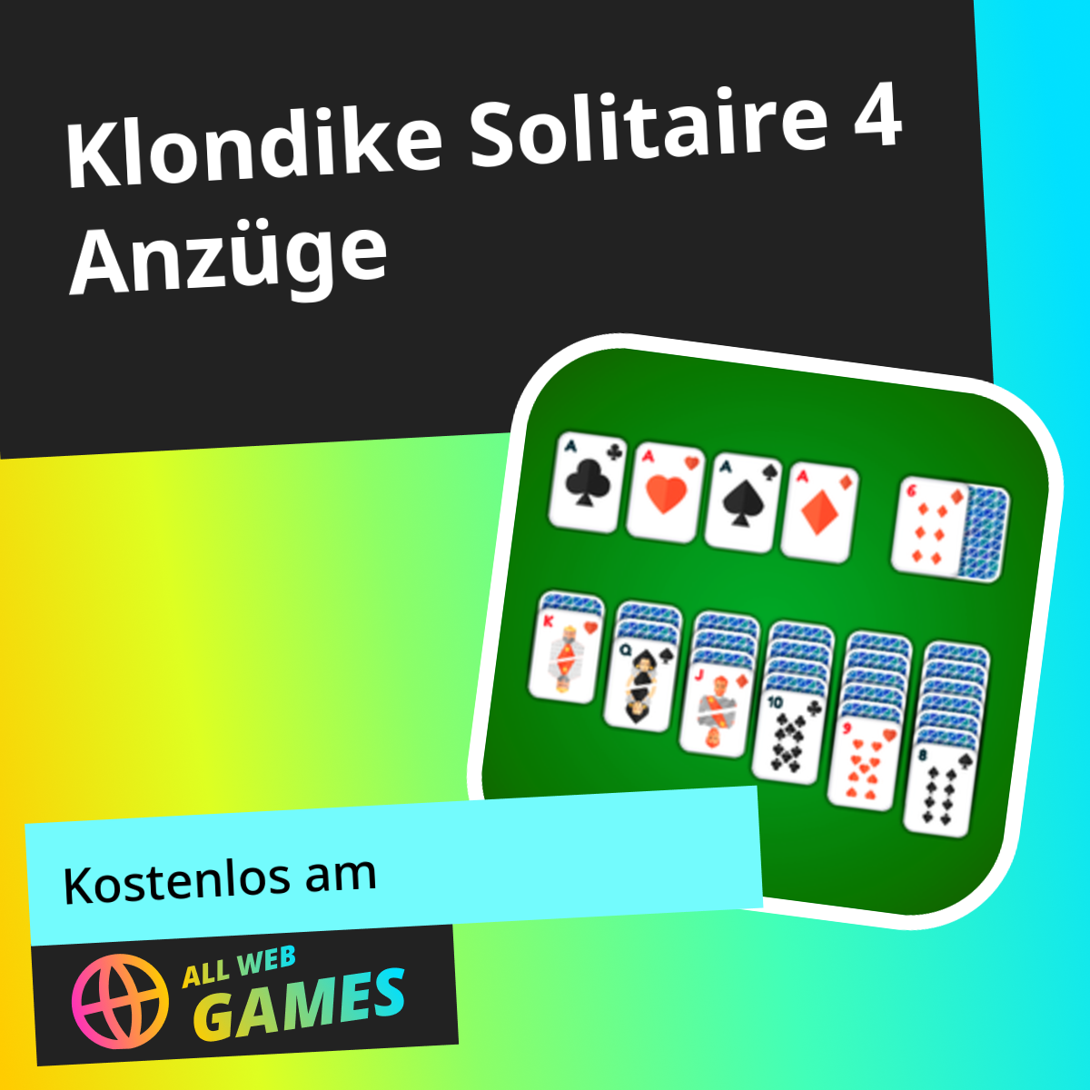 Klondike Solitaire 4 Anzüge (von Magic Fox): Kostenlose Online-Spiele ...