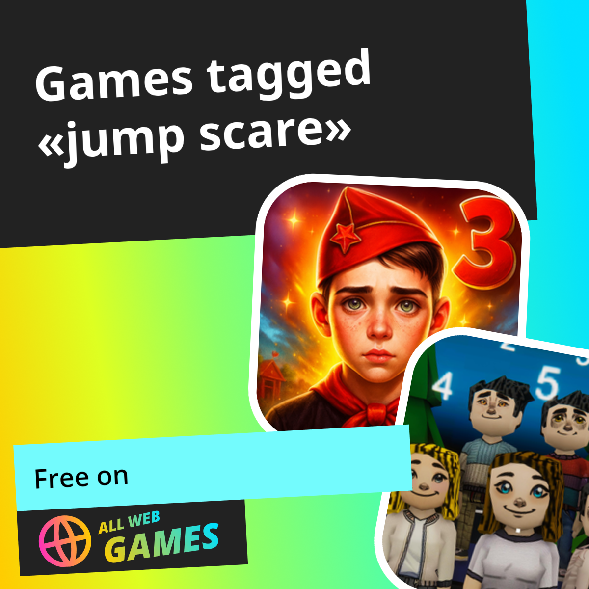 Jump scare Games - Play Online for Free on AllWebGames