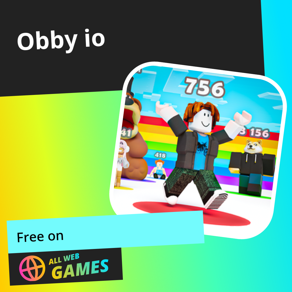 Obby io (by Green Apple Games): Play Online For Free On AllWebGames