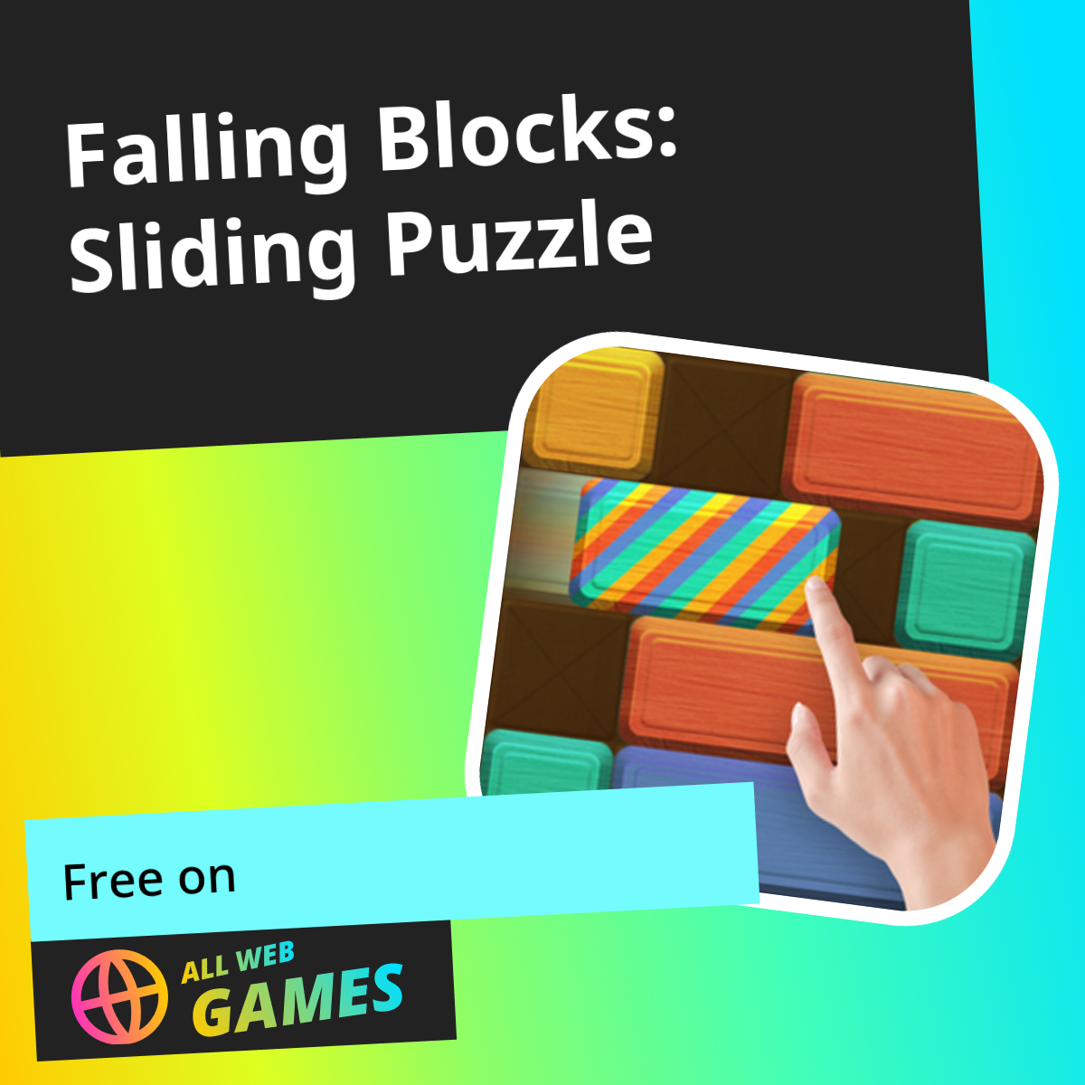 Falling Blocks: Sliding Puzzle: Play Online For Free On AllWebGames