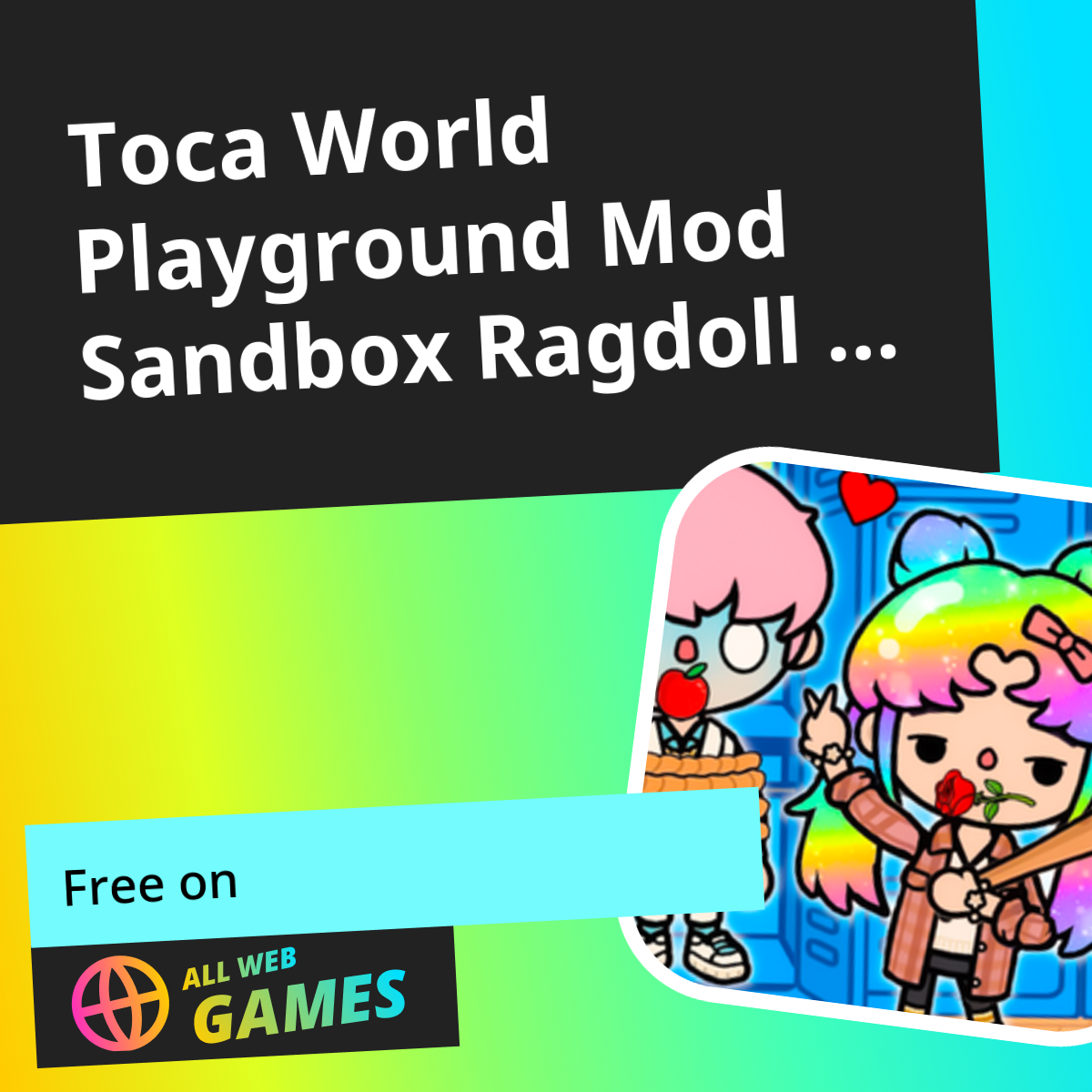 Toca World Playground Mod Sandbox Ragdoll Boca (by Burg Entertainment ...