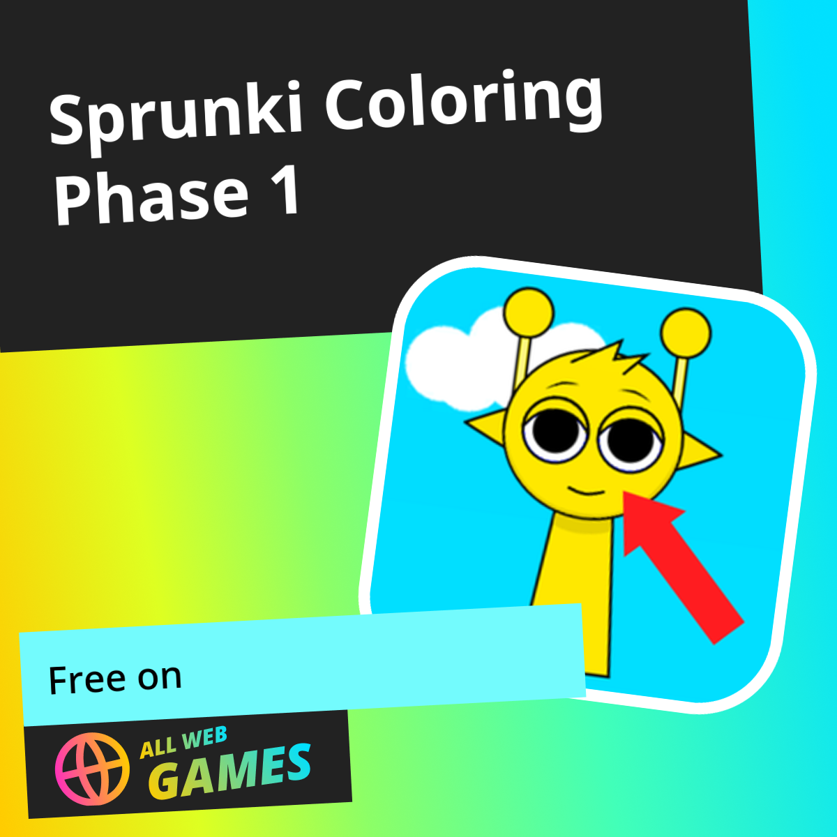 Sprunki Coloring Phase 1: Play Online For Free On AllWebGames