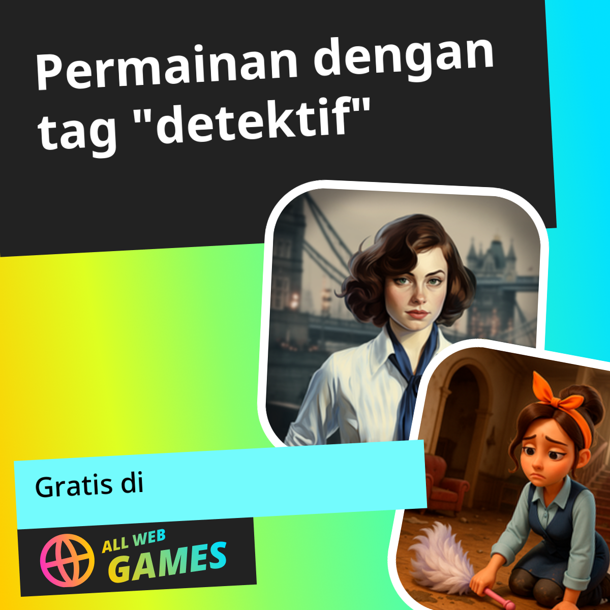 Detektif game 🕵️ Main Gratis Online di AllWebGames