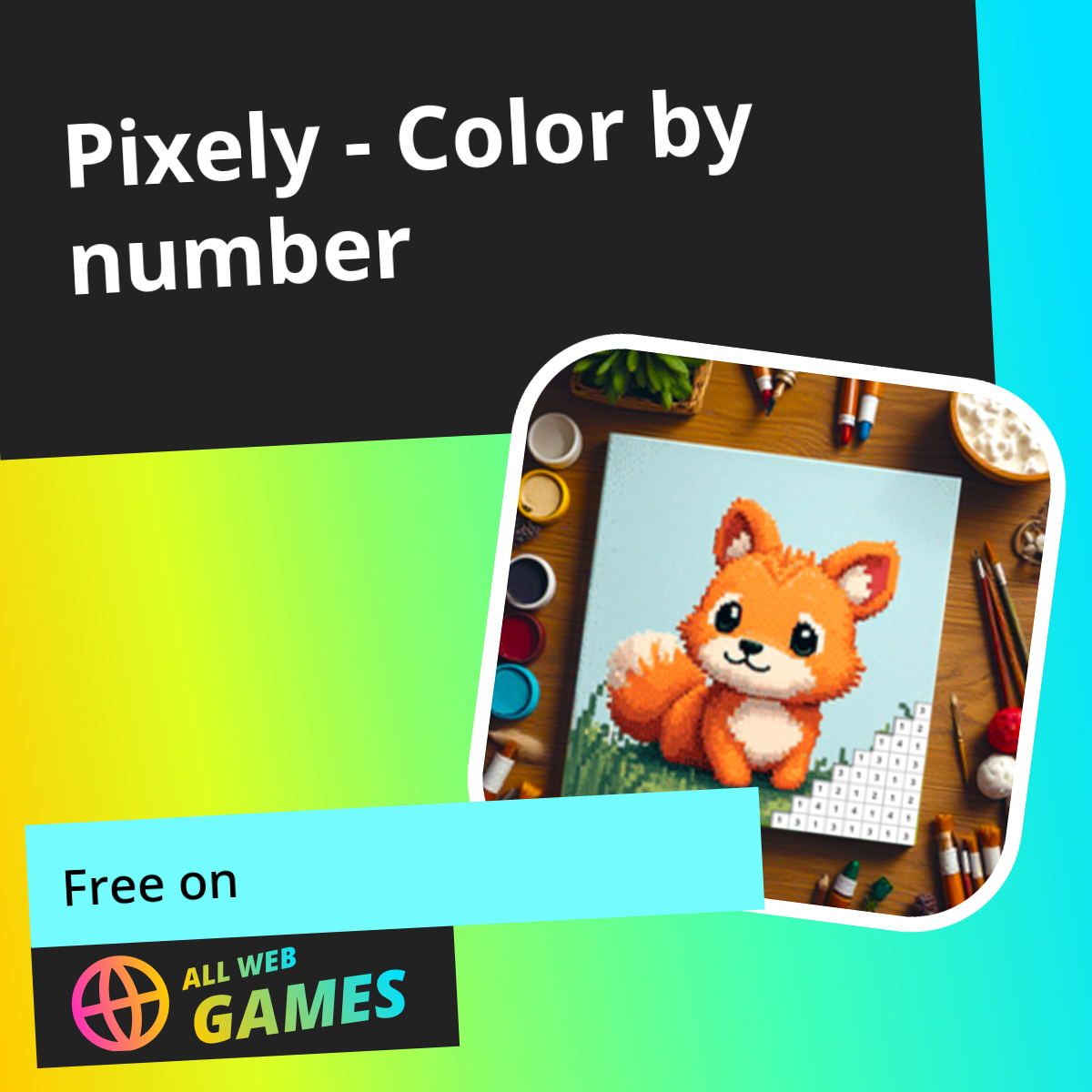 Pixely - Color by number (by Nightrix): Play Online For Free On AllWebGames