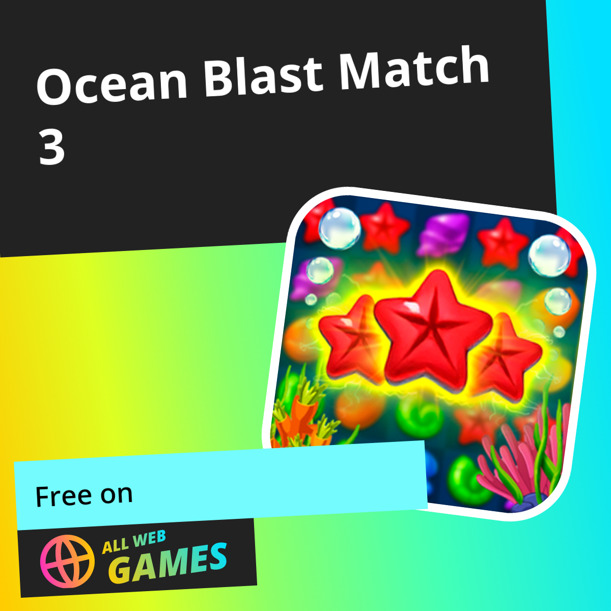 Ocean Blast Match 3 (by LASTeamGames): Play Online For Free On AllWebGames