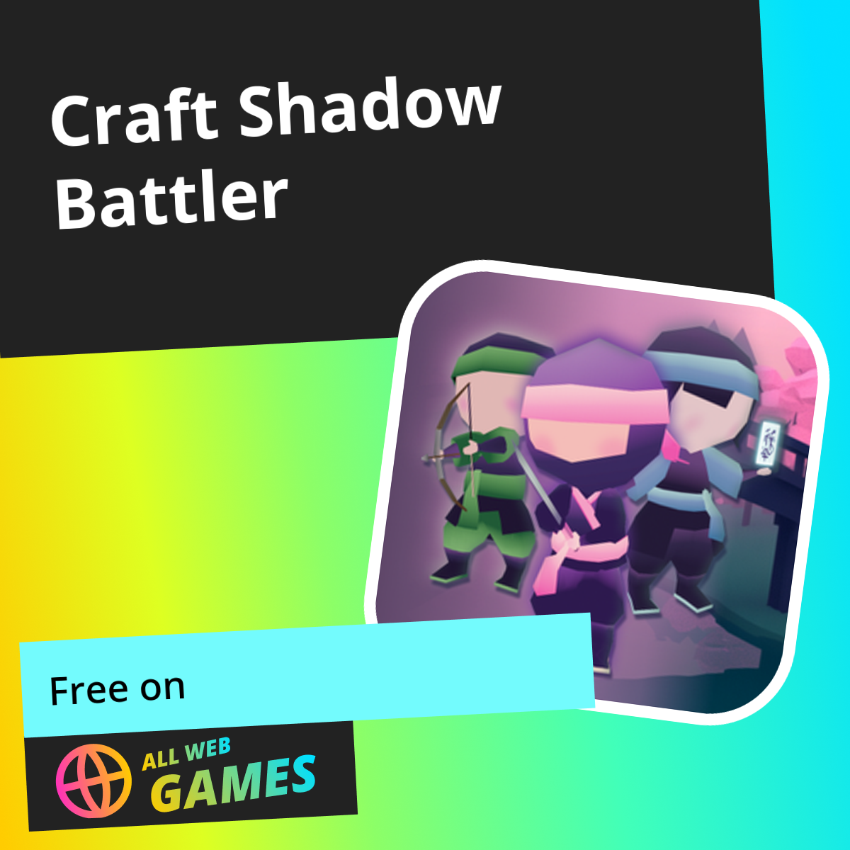 Craft Shadow Battler (by TsekhanGames): Play Online For Free On AllWebGames