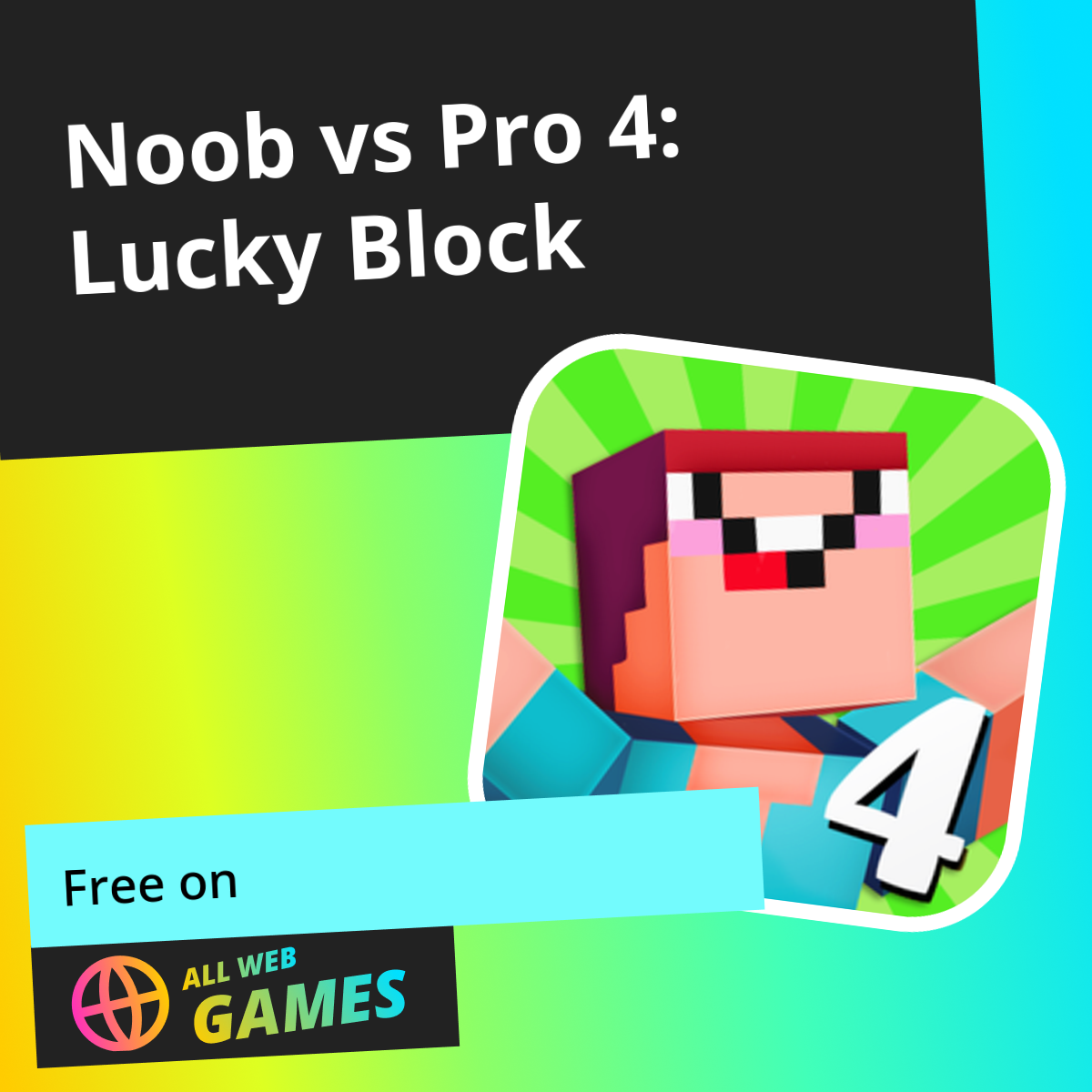 Noob vs Pro 4: Lucky Block (by New Generation Games): Play Online For Free On AllWebGames