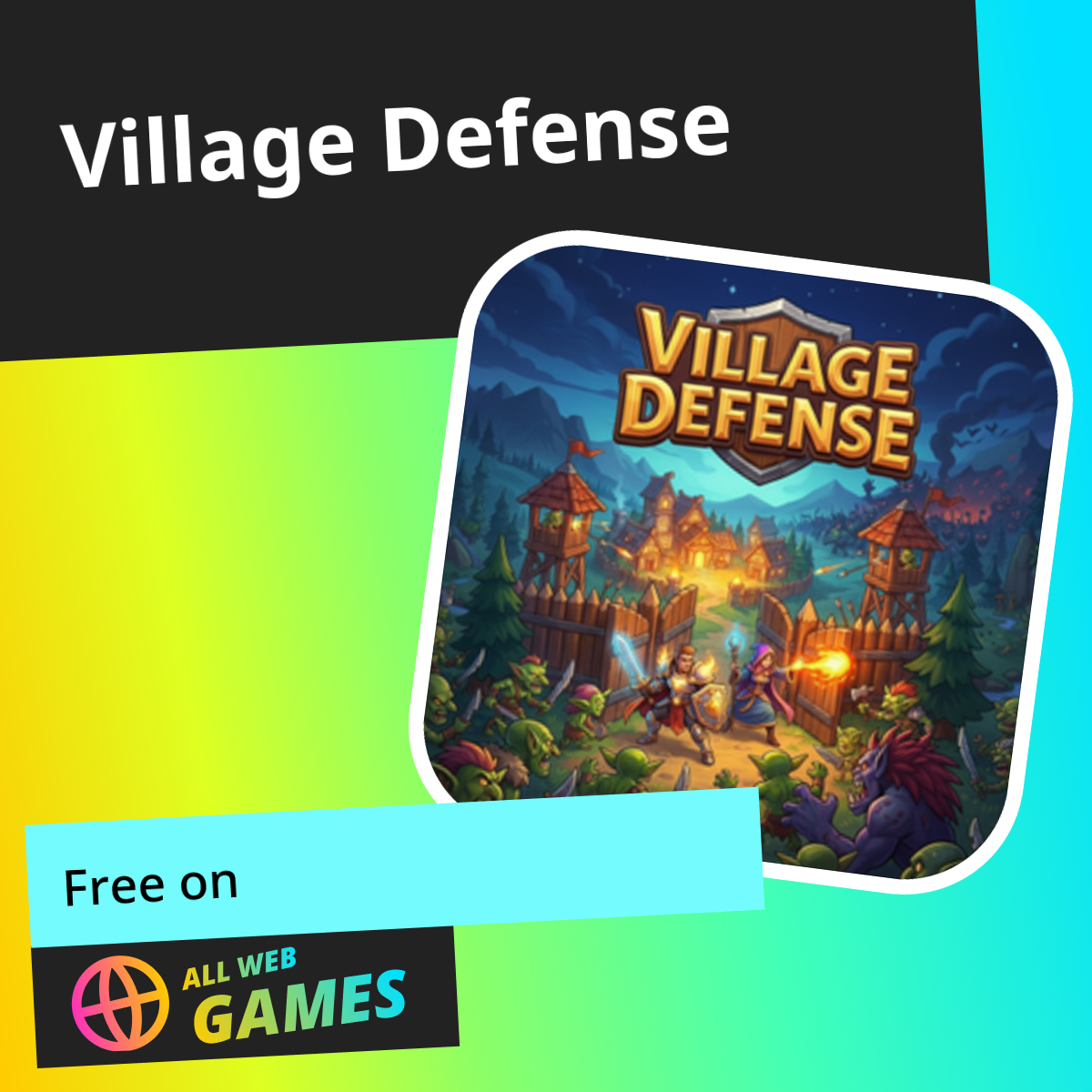 Village Defense (by Spark Tree Game): Play Online For Free On AllWebGames