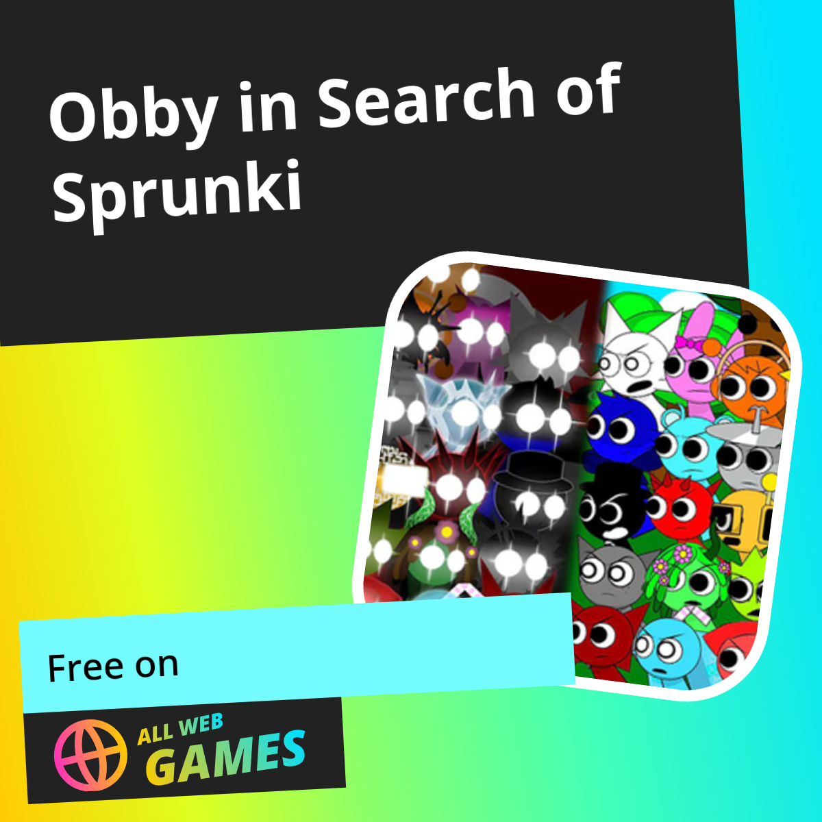 Obby in Search of Sprunki (by Teamdream): Play Online For Free On ...