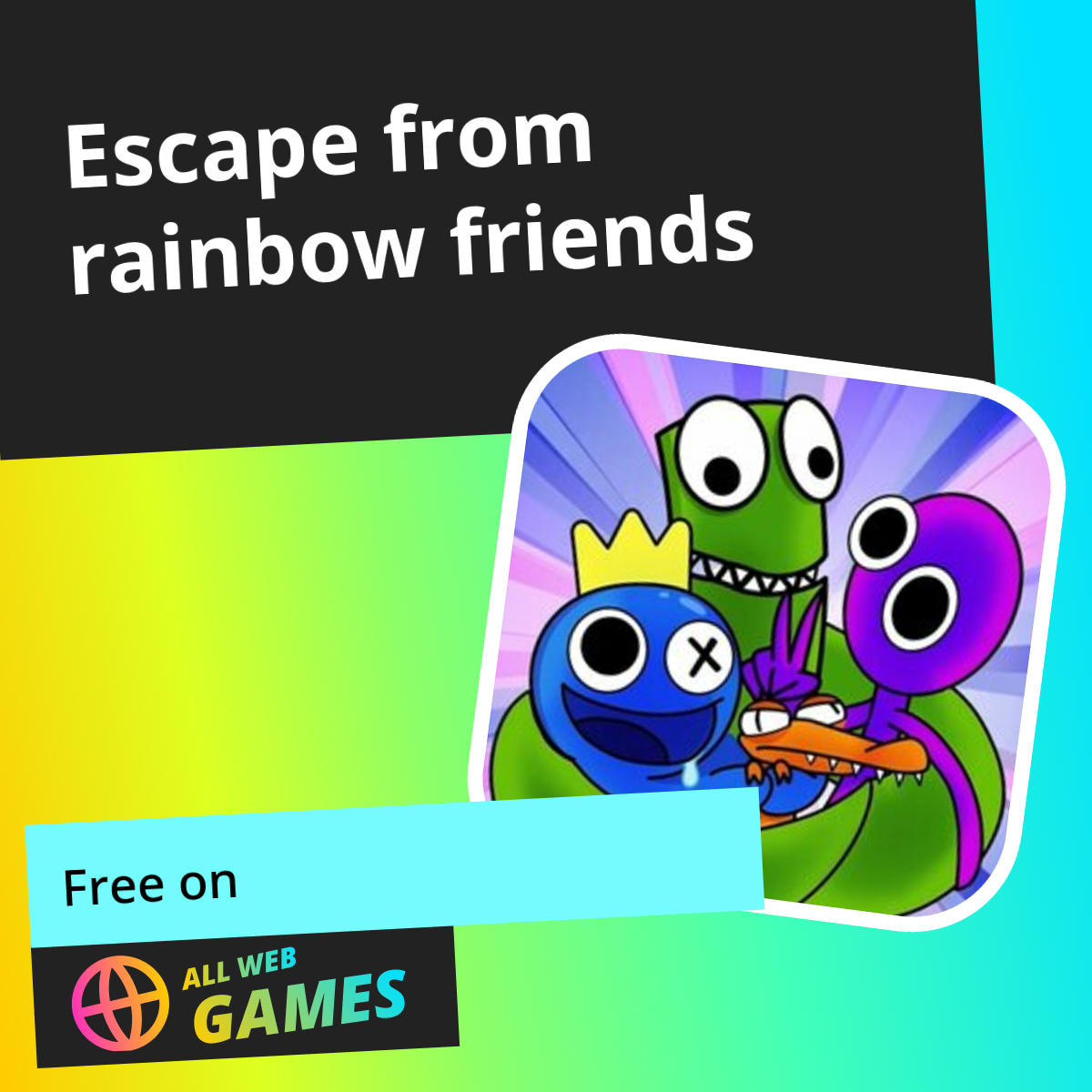 Escape from rainbow friends (by Nat Games): Play Online For Free On ...