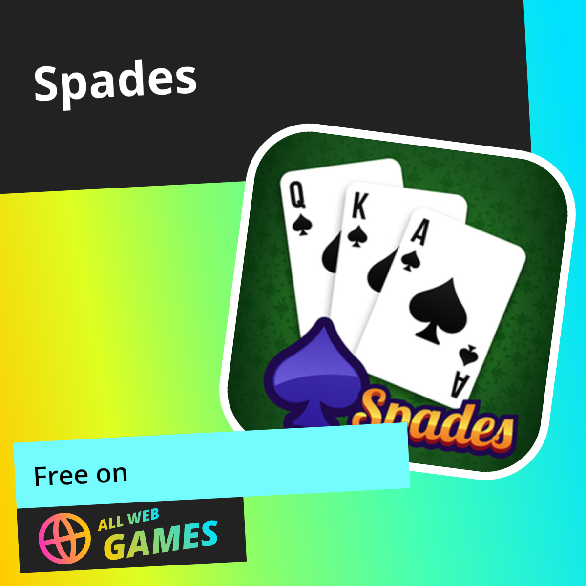 Spades (by MarketJS): Play Online For Free On AllWebGames