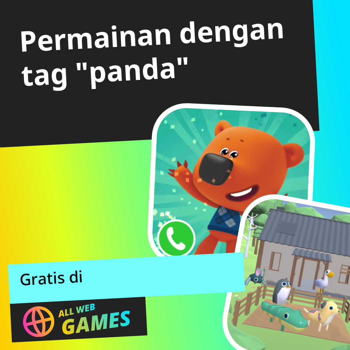 Panda game - Mainkan Online secara Gratis di AllWebGames