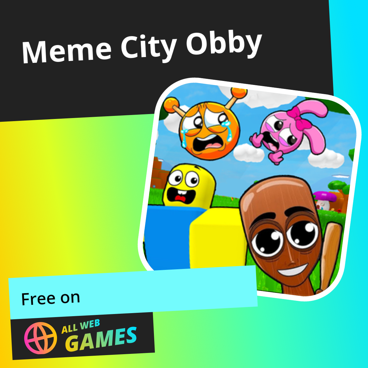 Meme City Obby (by CosmoDev): Play Online For Free On AllWebGames