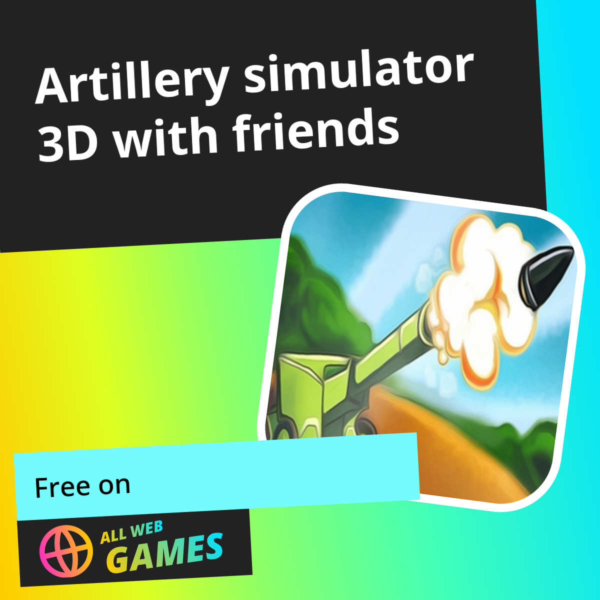 Artillery simulator 3D with friends (by EruditionGames): Play Online ...